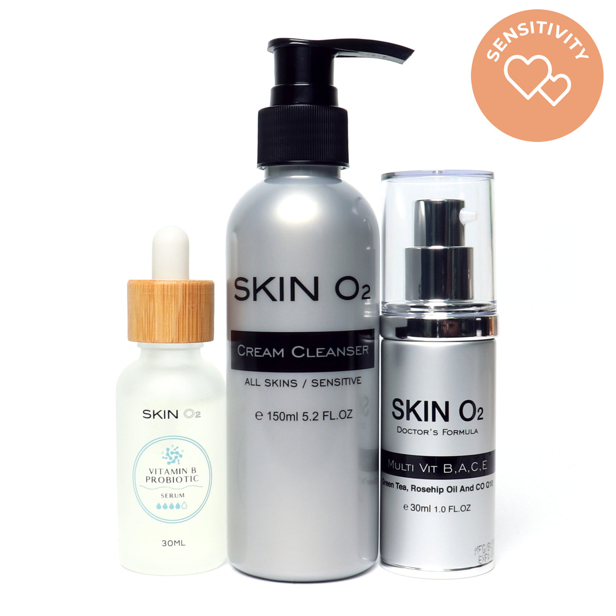 Sensitive Skin Starter Skincare Bundle — Skin O2